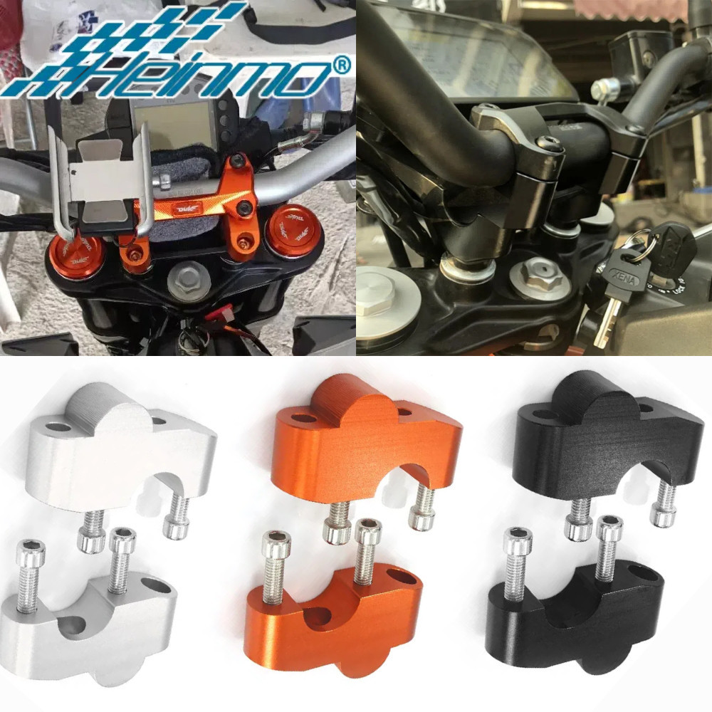 For KTM DUKE390 DUKE 390 2017 -2022 CNC Handlebar Fat Bar Risers Mount Clamp | Shopee Philippines