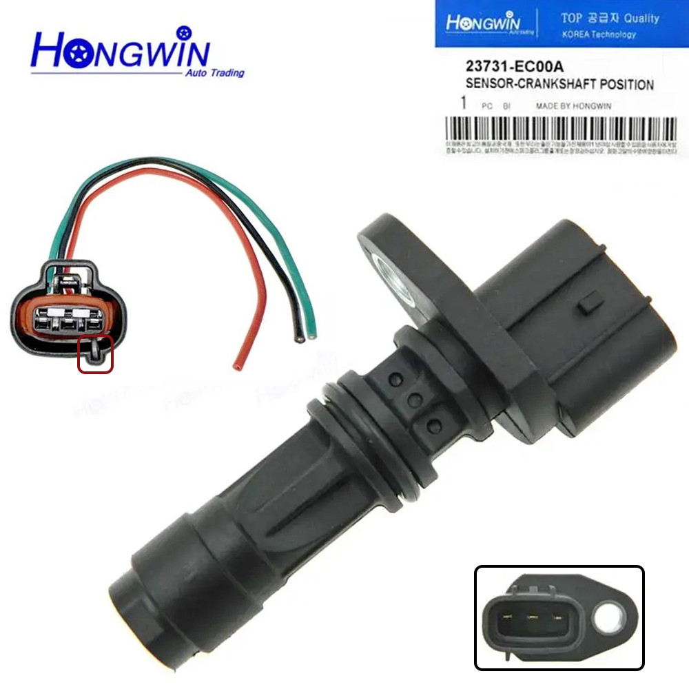 GENUINE 23731-EC00A Crankshaft Position Sensor For Nissan Navara ...