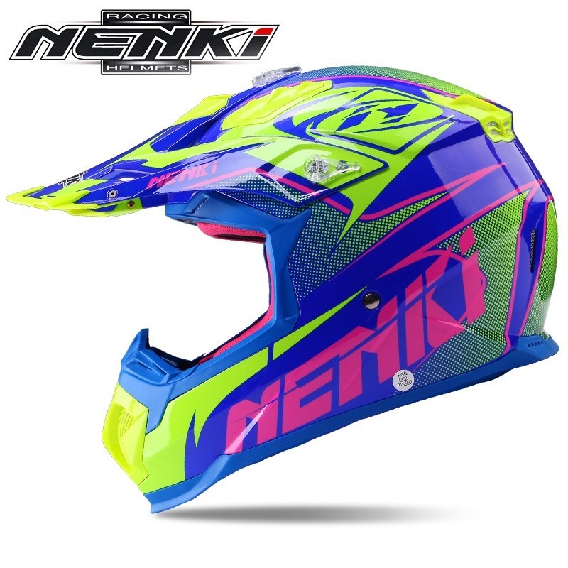 NENKI HELMET NK-315 Full Face Motocross Off Road Helmet (FREE GIFTS ...