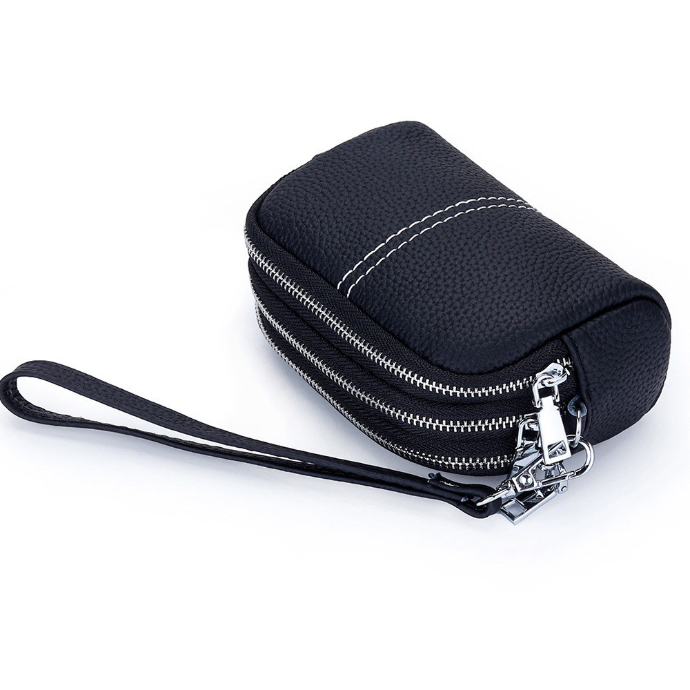 Royal Bagger Three-layer Zipper Hand Coin Purses for Women New Multi ...