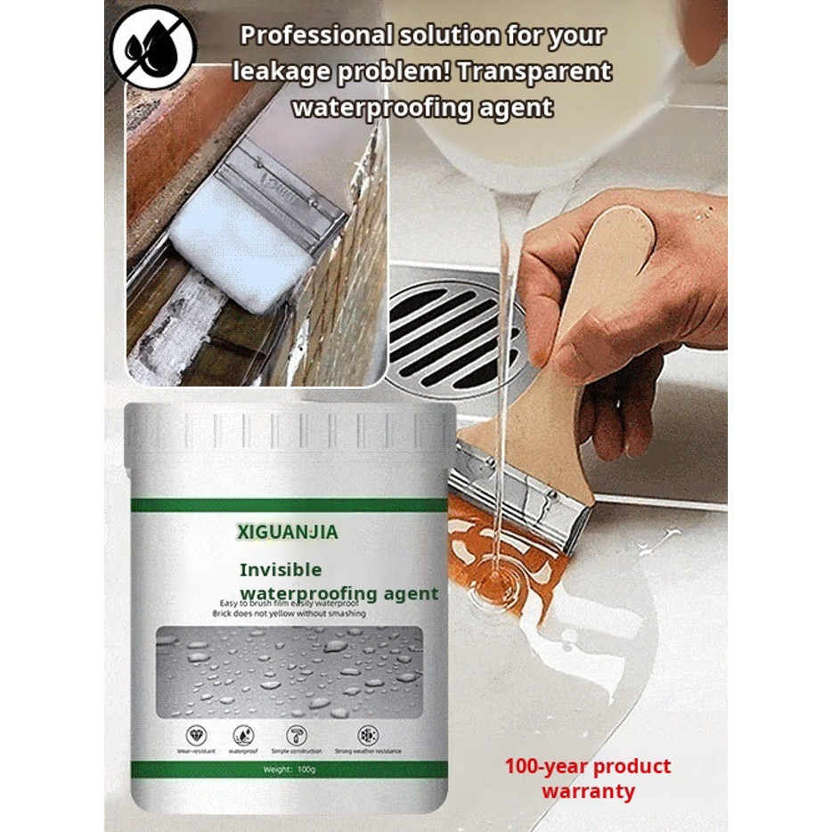 Transparent waterproofing agent/Roof Waterproof Invisible Paste Paint ...