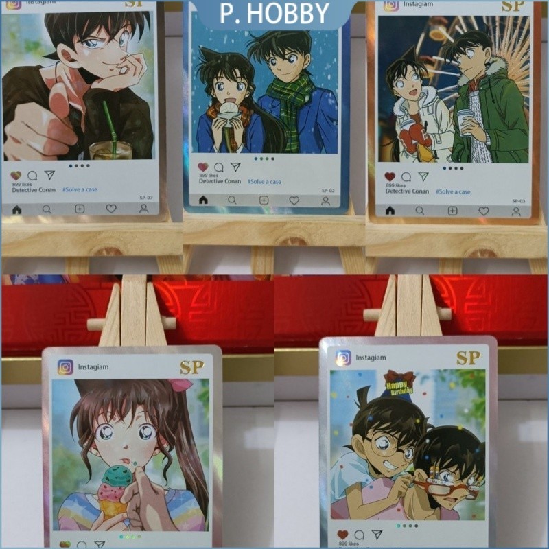 Detective Conan Edogawa Conan Shinichi Kudo Maorichi SP QR ZP sr ur Collection Card | Shopee ...