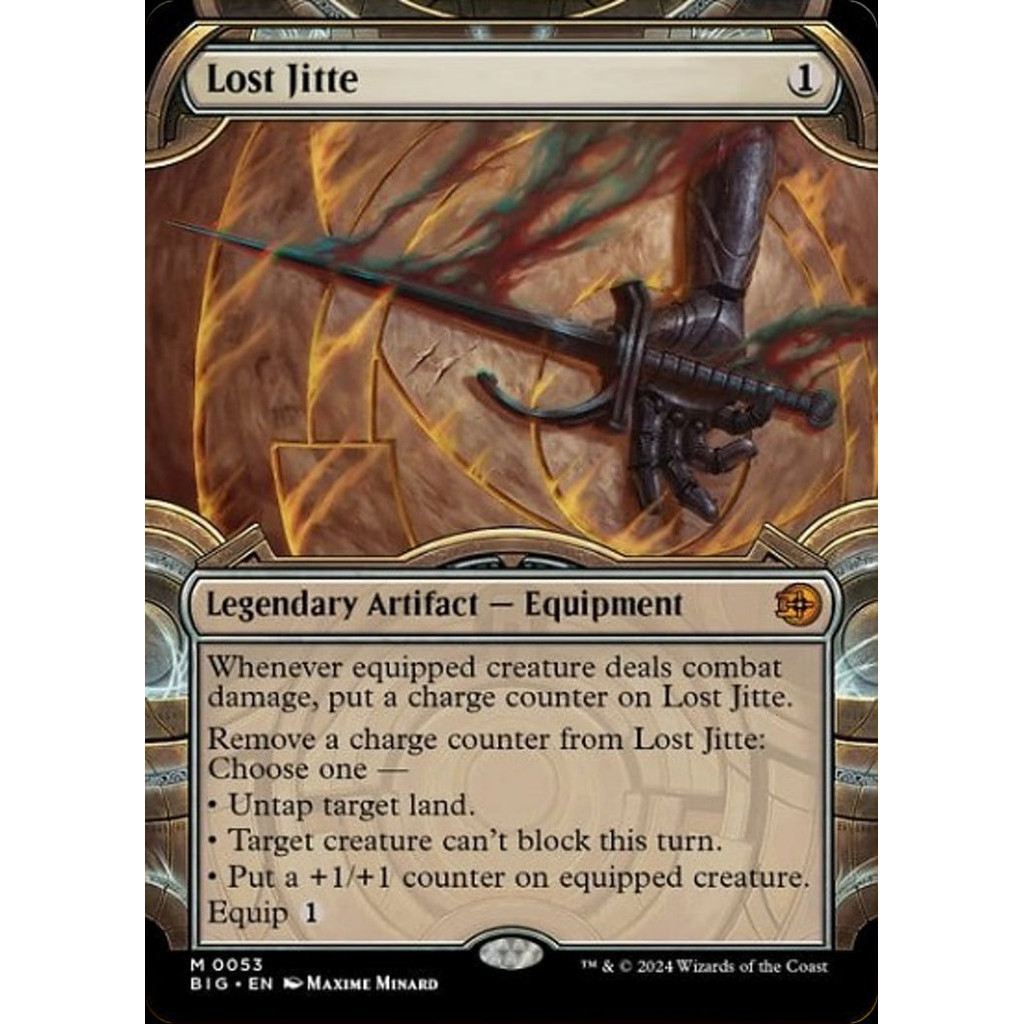 Lost Jitte (Showcase) [Outlaws of Thunder Junction: The Big Score ...