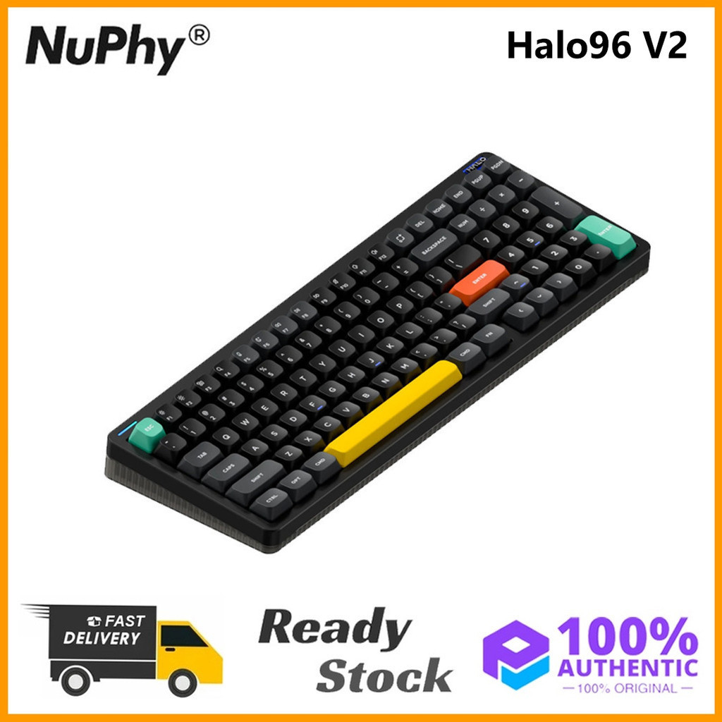Original NuPhy Halo96 V2 QMK/VIA Wireless Mechanical Keyboard | Shopee ...