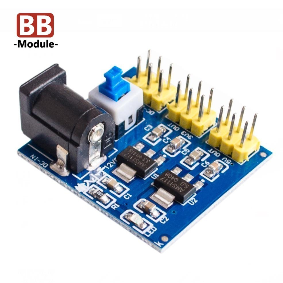 3.3V 5V 12V Multi Output Voltage Conversion DC-DC 12V to 3.3V 5V 12V ...
