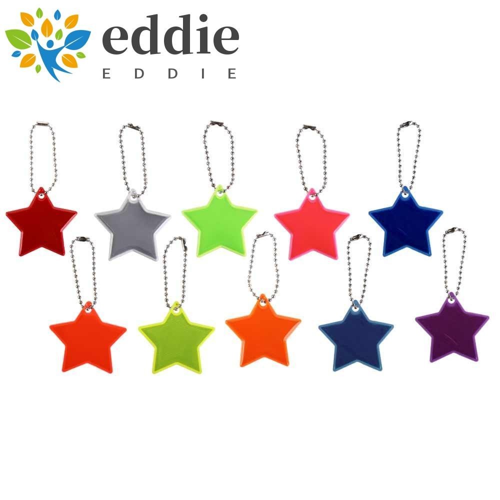 26EDIE Star Reflective Pendant Visible At Night Riding Night Traffic ...