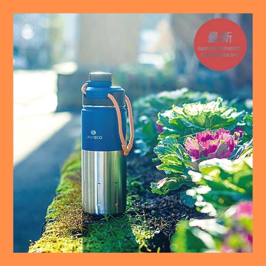 Santeco Ktwo Sports Bottle 17 oz Stainless Steel Vacuum Insulated | Shopee Philippines