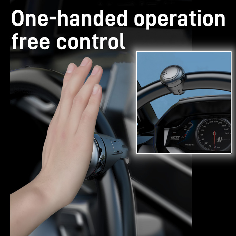 360°Car Steering Wheel Power Steering Ball Booster Strengthener Metal ...