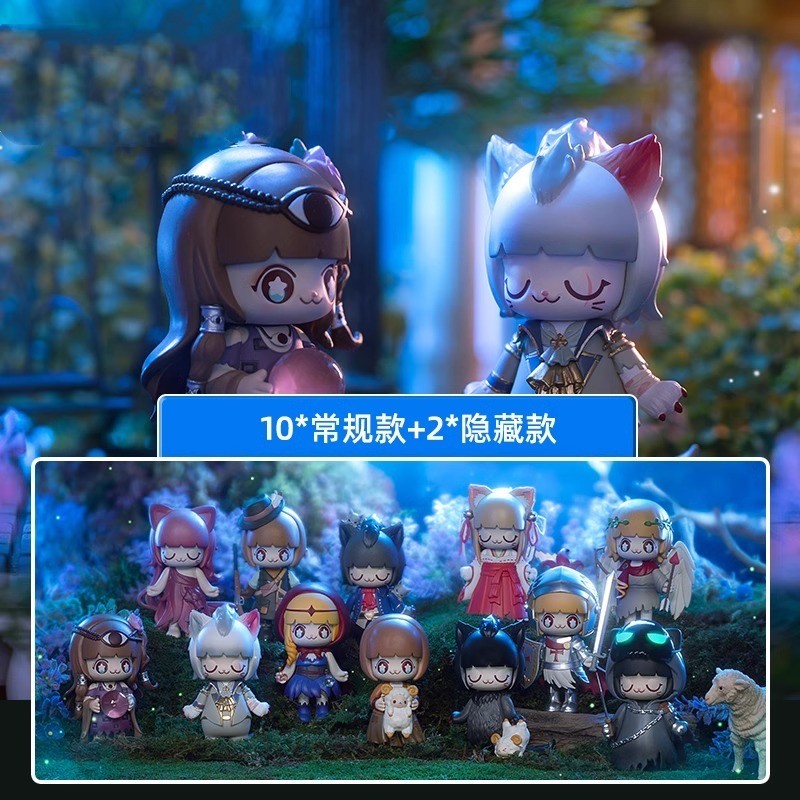 Kimmy Miki Wolf Killing Series Blind Box Hand-Made Doll Car Decoration ...