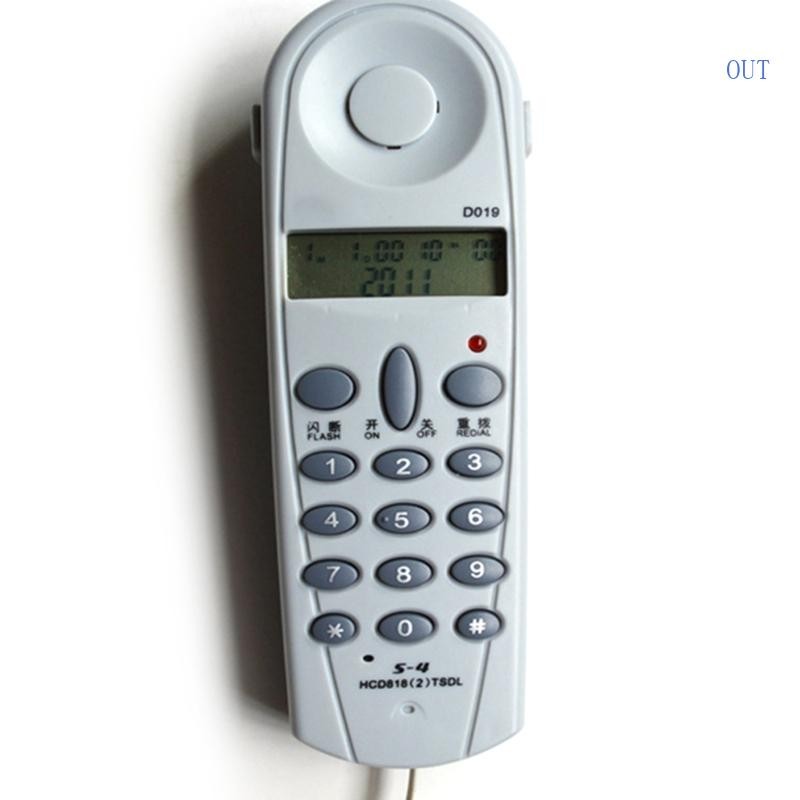 OUT D019 Landline Telephone Caller Display Corded Phone Big Button Test ...