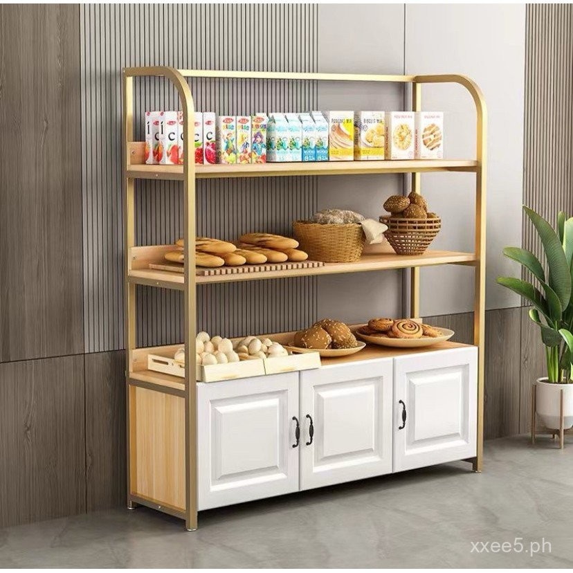 llBakery Bakery Multi-Layer Bread Counter Display Cabinet Cake Dessert ...