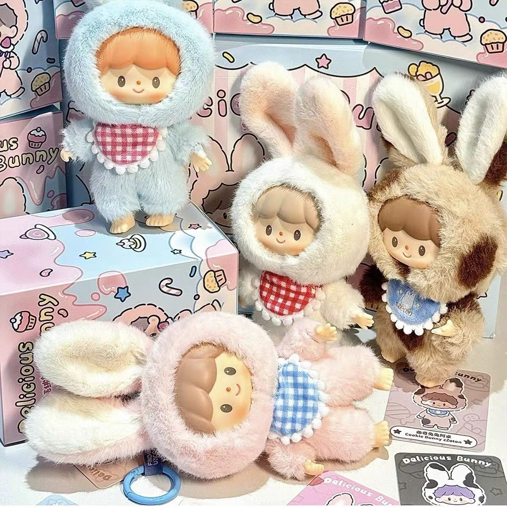 Zhuo Da Wang Vinyl Plush Doll Blind Box Rabbit Series Plush Toy Girl ...