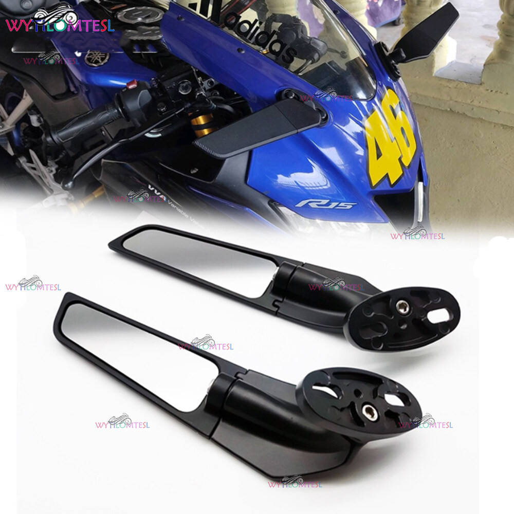 nxp-For YAMAHA R15M R15 V1 V2 v3 v4 Winglet Side Mirror Cermin Sisi ...