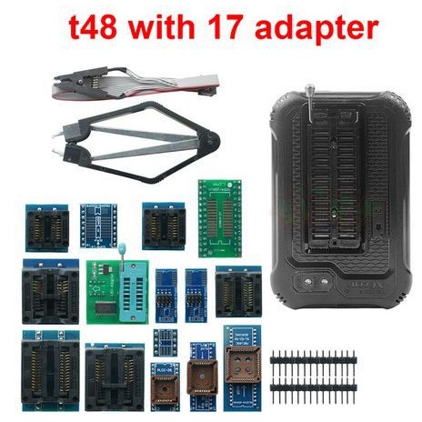 T48 High-Speed USB Programmer EMMC SPI NAND NOR Microcontroller ...