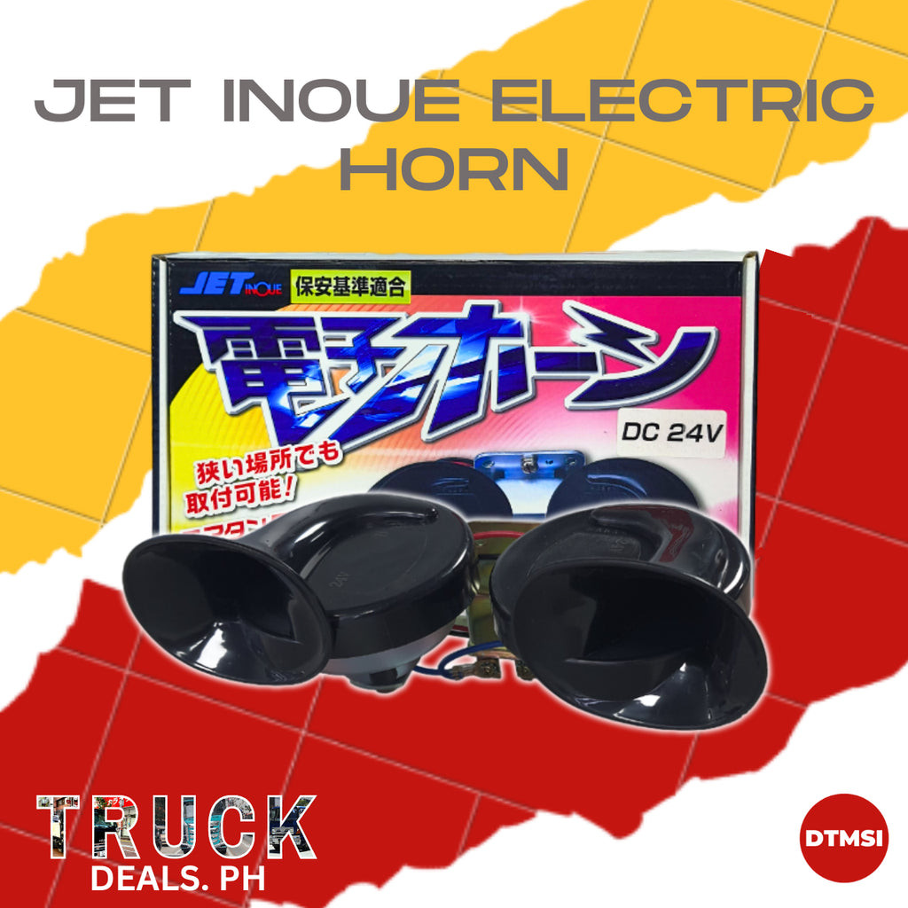 Jet Inoue Electric Horn 12v and 24v | Shopee Philippines
