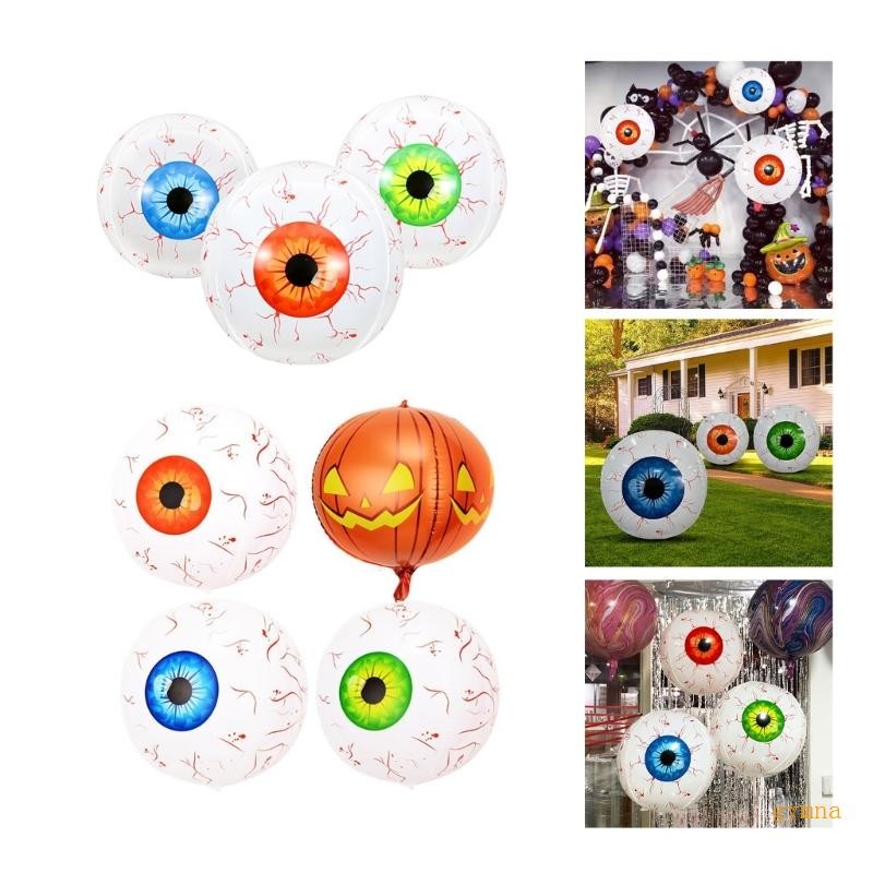 gy Halloween Eyeball Balloon Inflatable Horror Eyeball Balloons ...