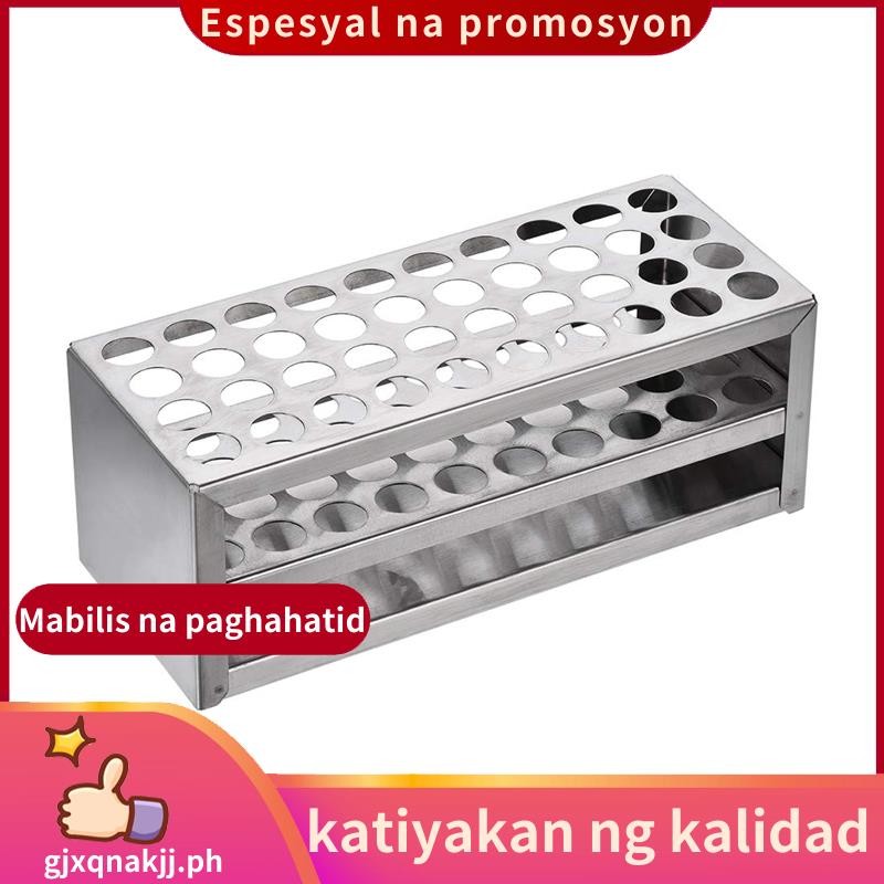 14Mm 40 Hole Aluminum Test Tube Rack Multifunctional Laboratory Test ...