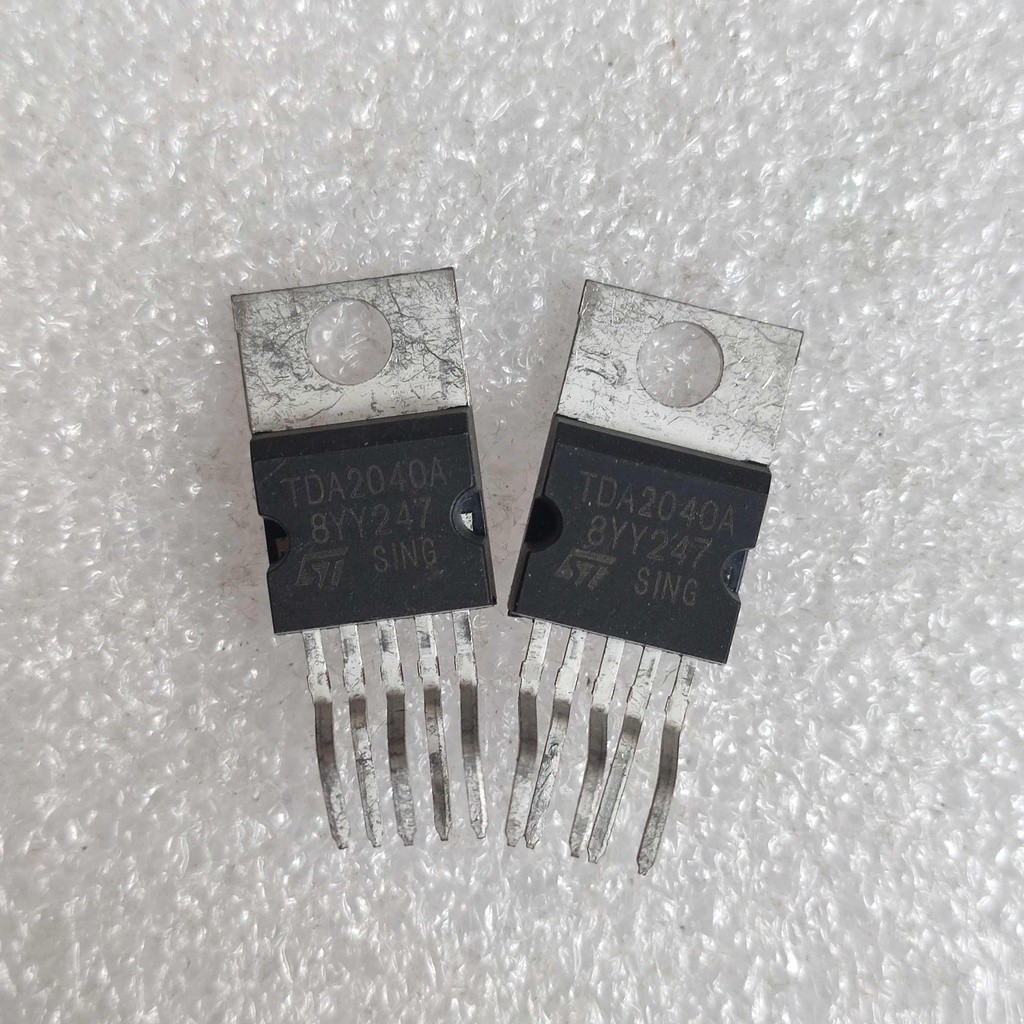 Pabrika☆TDA2040A TDA2040 straight plug TO220-5 audio power amplifier IC ...