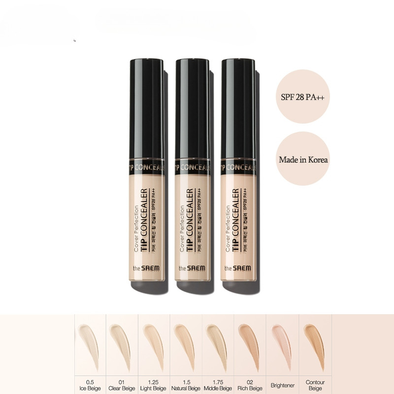 the SAEM Concealer Cover Perfection Tip SPF28/PA++ Anti-Cakey ...