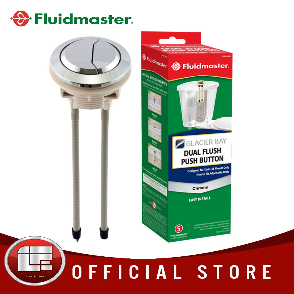FLUIDMASTER 800P-58 DUAL FLUSH CHROME BUTTON 58MM | Shopee Philippines