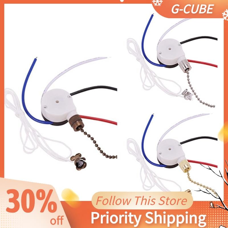Ceiling Fan Switch Kit 3 Speed 4 Wire, Fan Switch Zipper Speed Control ...