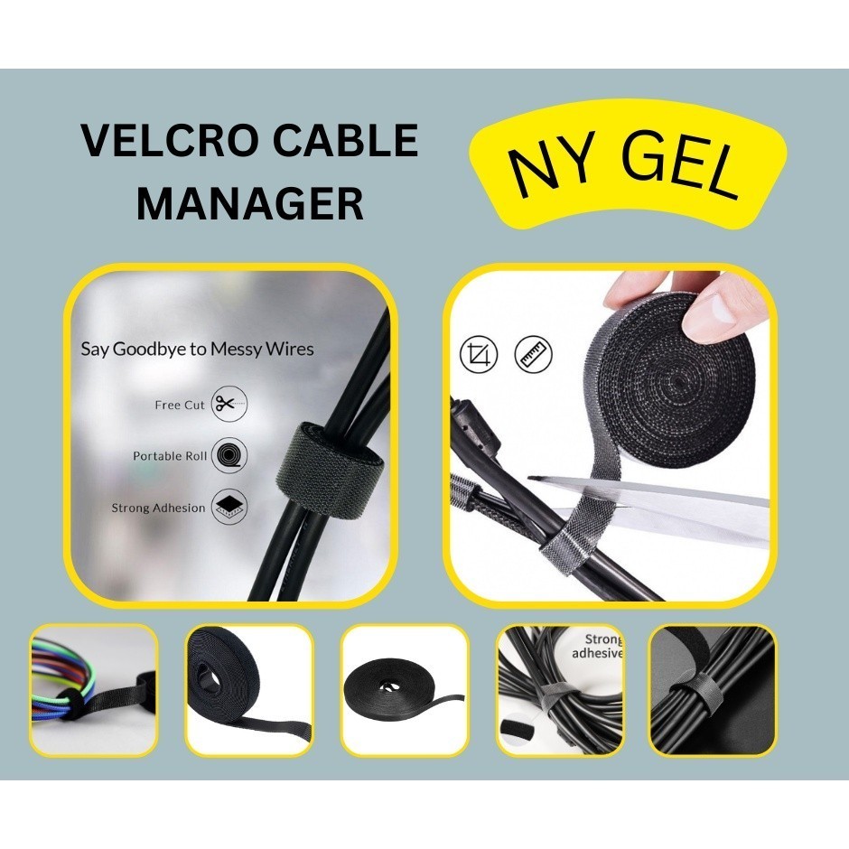 Reusable Cable Straps Cable Manager Velcro Strap High Quality Cable ...