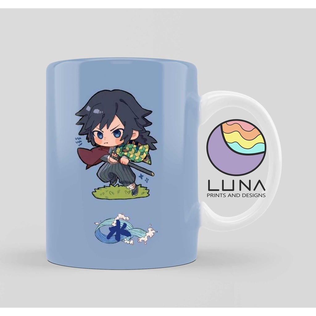 DEMON SLAYER- GIYU TIMIOKA CHIBI ANIME CERAMIC MUG | Shopee Philippines