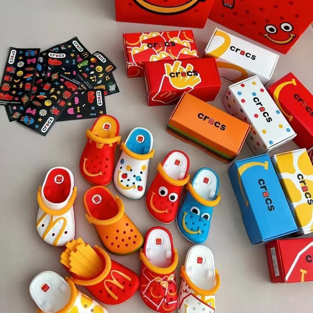 McDonald's Crocs Keychain New 2024 Mcdo Crocs Keychain Crocs Slipper ...