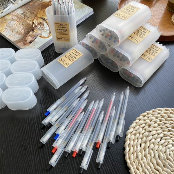 ballpen set cute ballpen MUJI 16-piece set of Japanese style good press ...