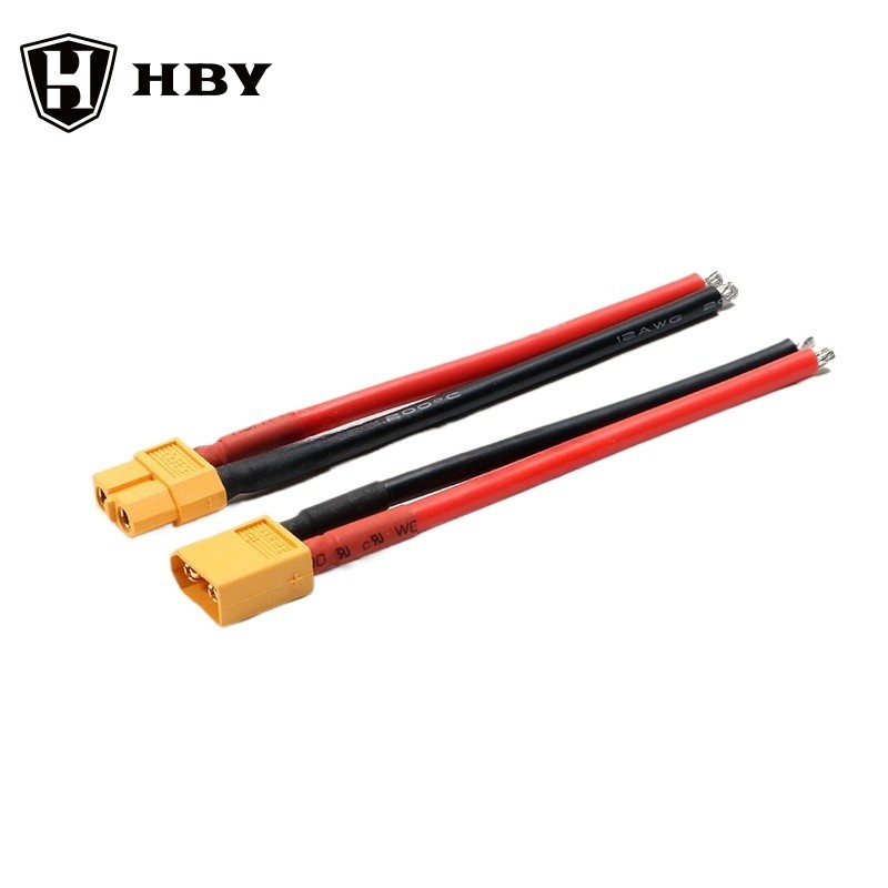 XT60 Airplane Model Plug 14 AWG Silicone Cable Length 10cm XT60 With ...