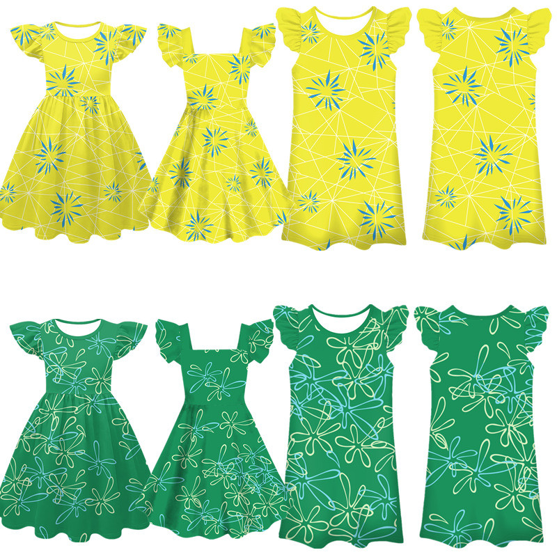 Disgust Joy Cosplay Kids Dress Costume Movie Inside Cosplay Out 2 ...