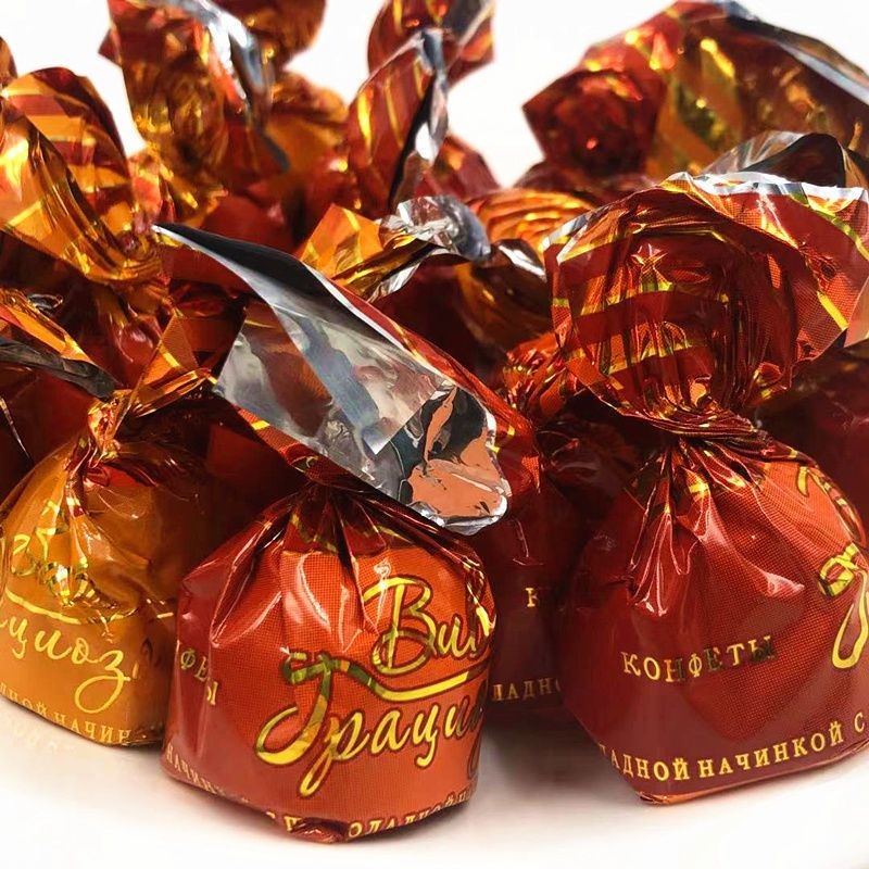 Russia Imported Food Original Packaging Spartank Wine Heart Chocolate ...