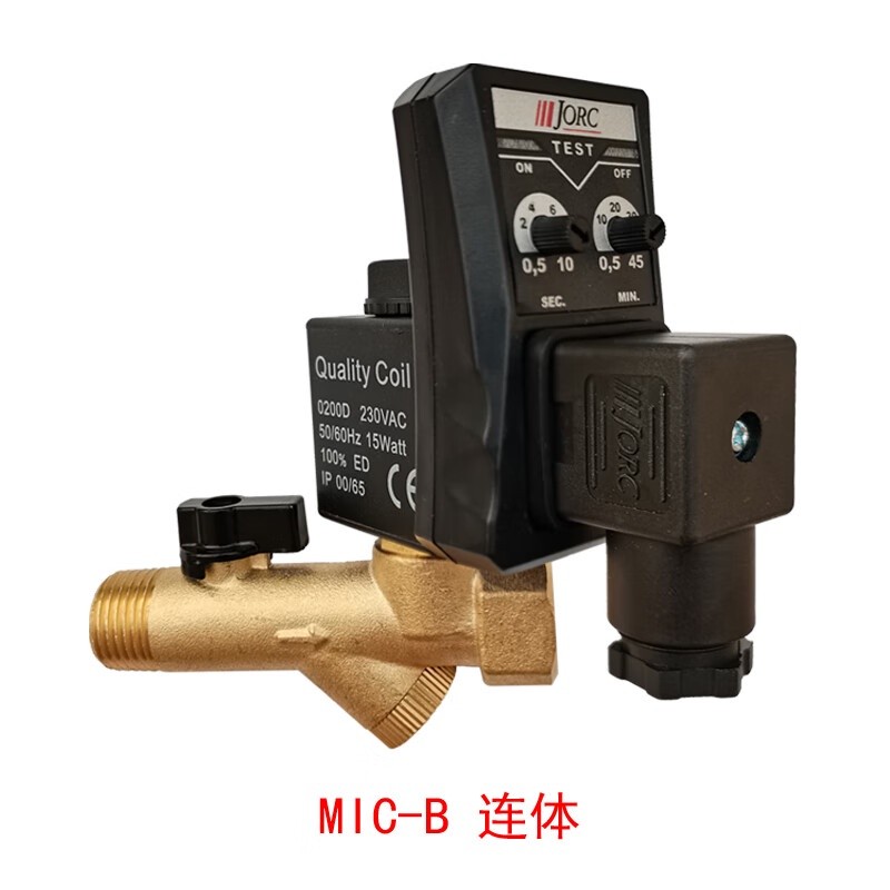 JORC Jock Electronic Drain Valve MIC-A/-B Timer Air Compressor Timing Drainage Sewage Tank ...