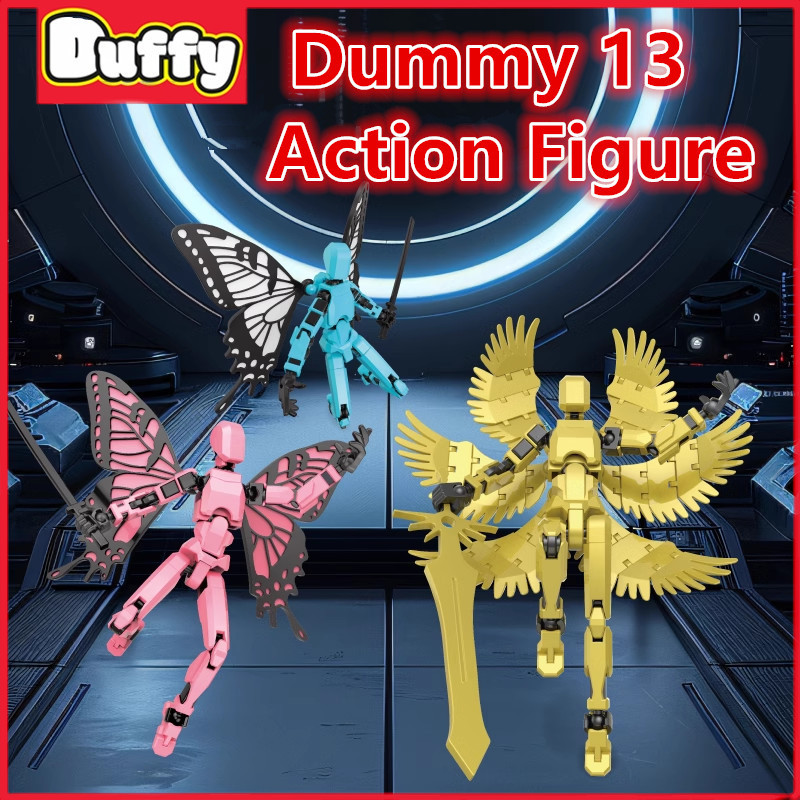 Duffy toys Dummy 13 Action Figure/Movable Action Figurines Lucky 13 ...