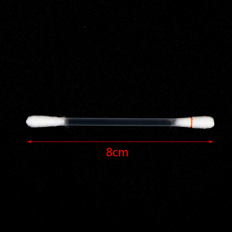 UKE 50pcs Vitamin E Oil Swabs Stick VE Cotton Swab Protect Lip Gum Anti ...