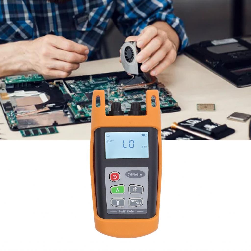 Soyoung Optical Power Meter Visual Fault Locator Function ‑50 To 26 Dbm Measurement Range Mini