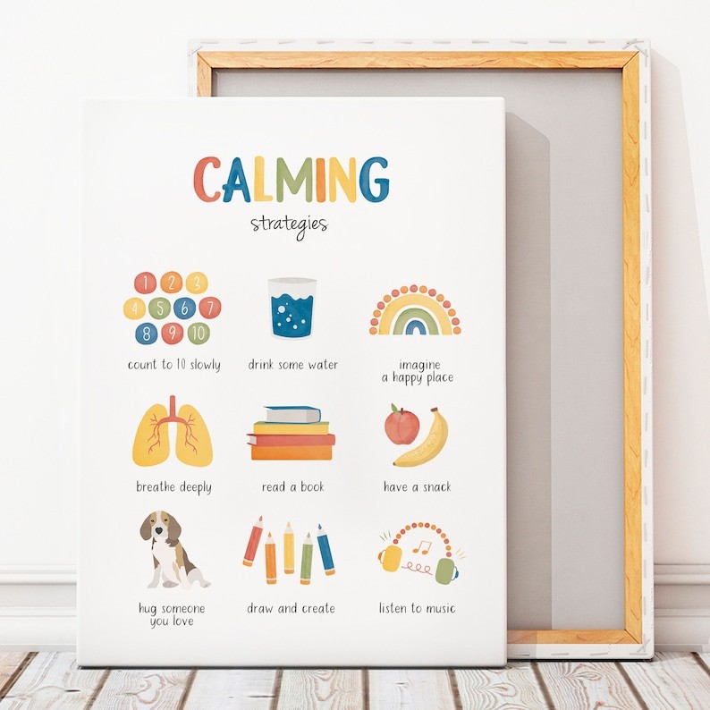 Calming Strategies Therapy Office Decor Calming Techniques Mental ...