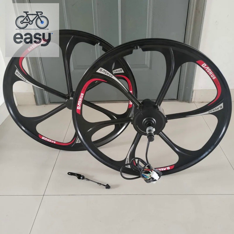 26 Inch Integrated Wheel Motor Hub Brushless Toothed Six SPOKE ...