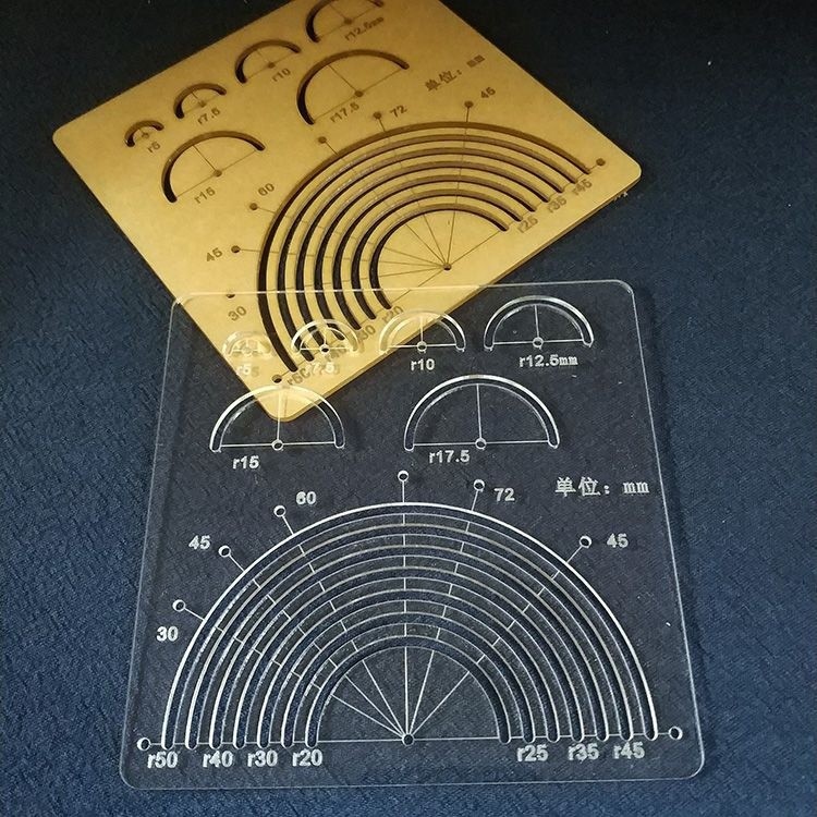 Sashiko Embroidery Template Draw a semicircle Arc Drawing Tool Quilting ...