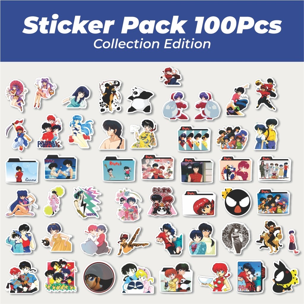 HP Hot Cute Rama Anime Stickers Waterproof Adhesive Stickers Waterproof ...