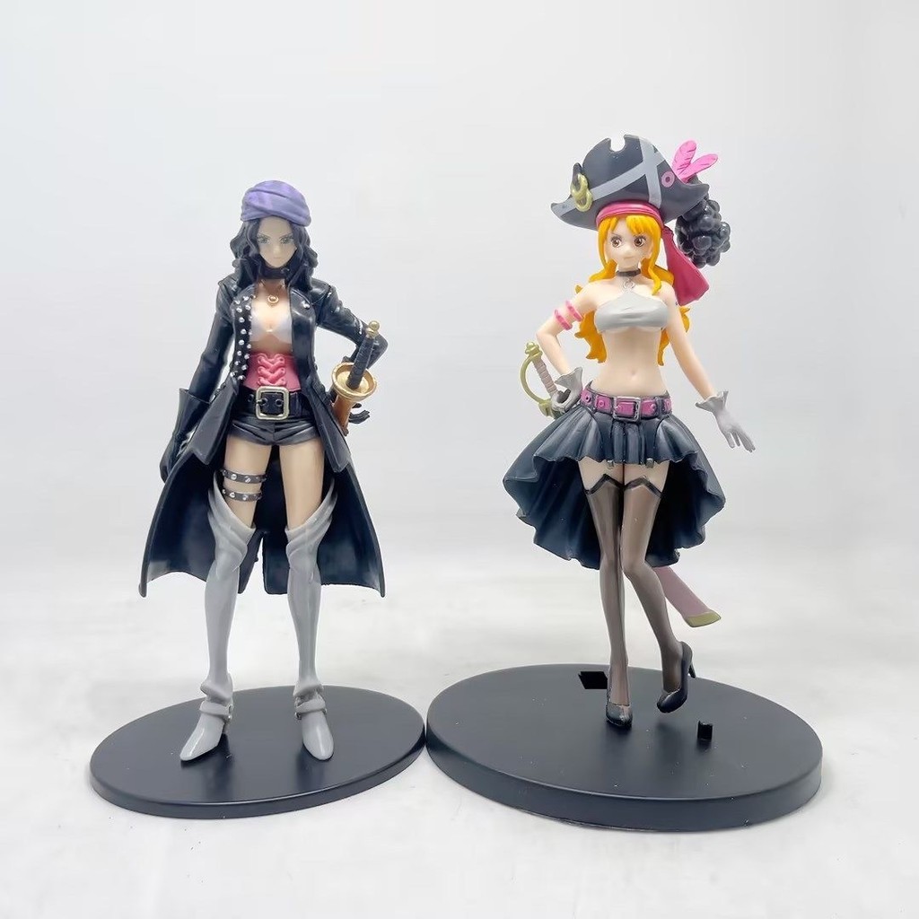 Pirate Model Case Boxed Figure Robin One Piece Anime Nami Figurine DXF ...