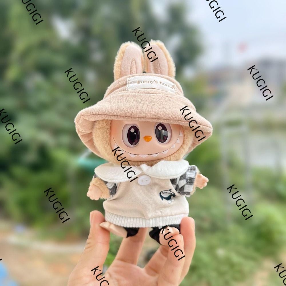 KUGIGI Labubu Hat, Doll Not Included Hand-made Labubu Sweater, DIY Doll ...