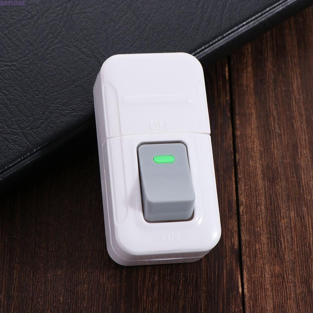 ANTIONE Push Button Switch, Square Convenient Wiring Switch, Inline on ...