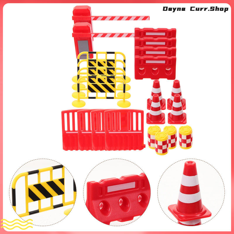 Transportation Teaching Aids Kids Traffic Signs Playset Children ...