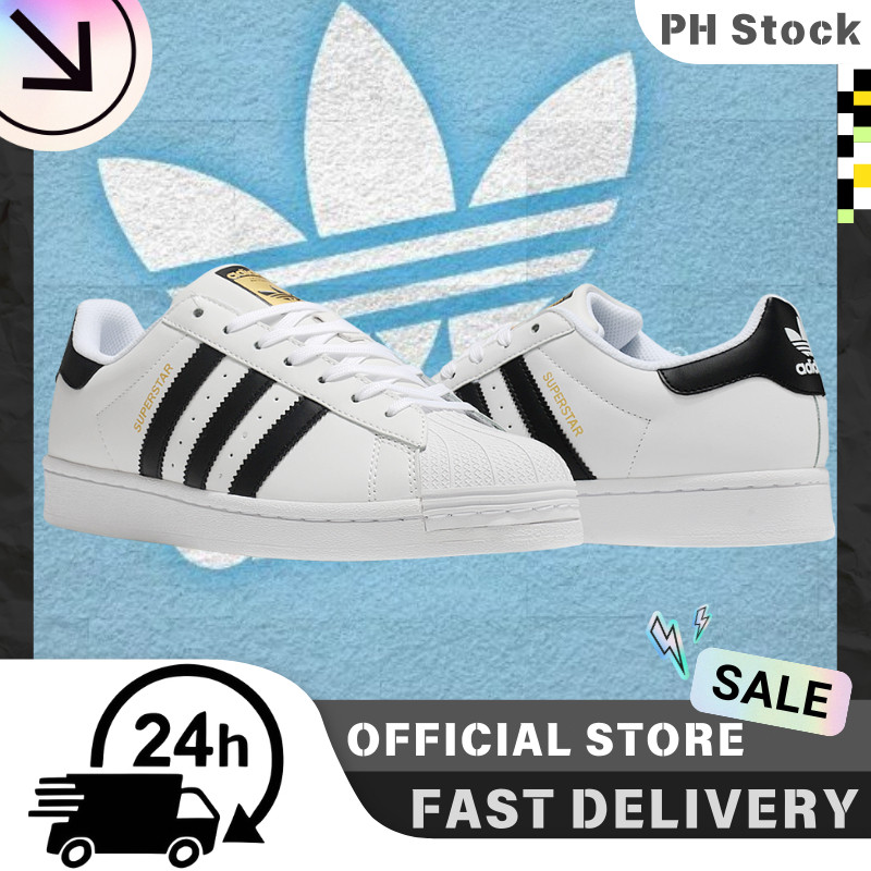 Manila Stock Adidas Classic Gold Label Superstar White Shoes For Men ...
