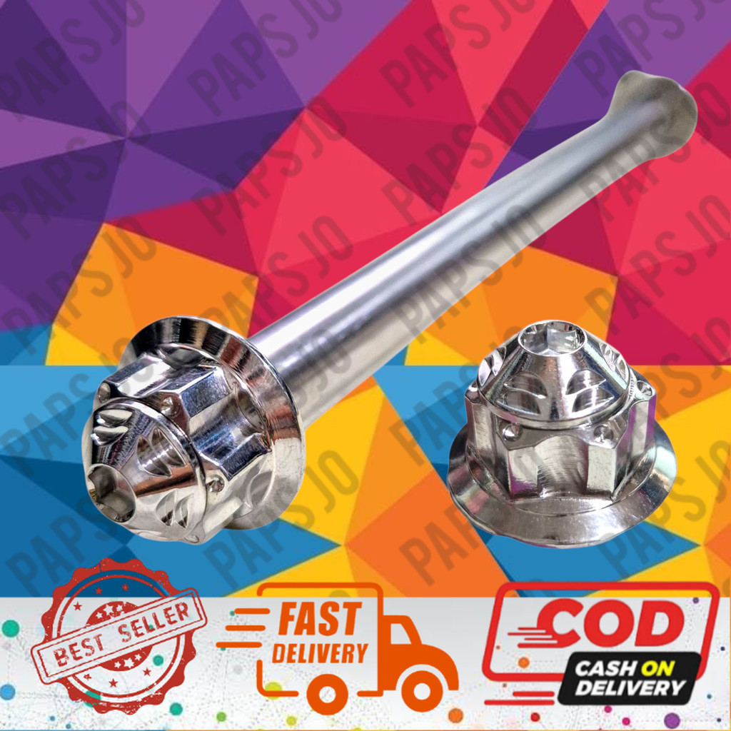HENG CNC AXLE NMAX/CLICK/NMAX/AEROX/RAIDER/WAVE/BEAT/PCX/ADV h4-v2 ...