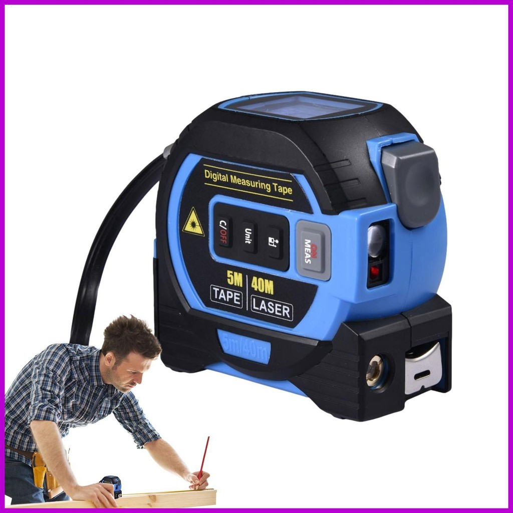 Portable Tape Measuring Infrared Tape Measure Ed Display Handheld ...