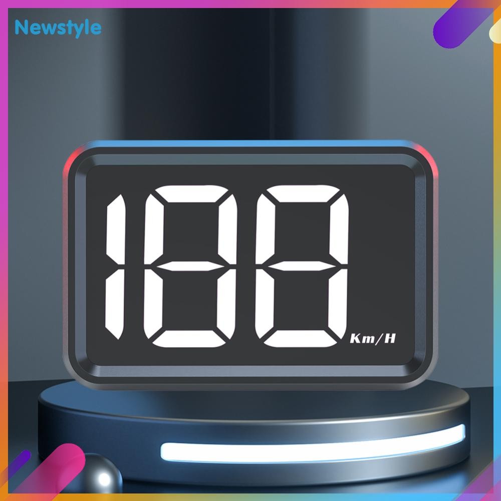GPS KMH MPH HUD Digital Speedometer Head Up Display Digital Speed Meter ...