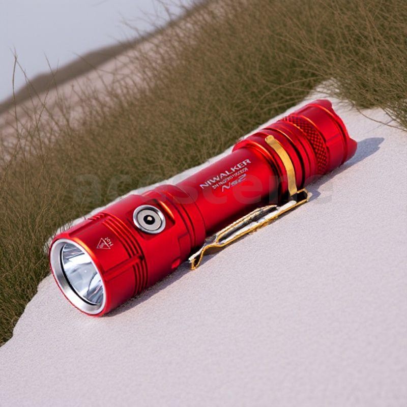 Niwalker NS2 High Lumen Compact Magnetic Rechargeable Flashlight 2500lm ...