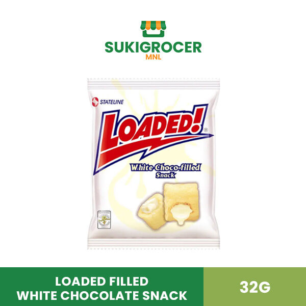 Loaded Filled White Chocolate Snack 32G | Shopee Philippines